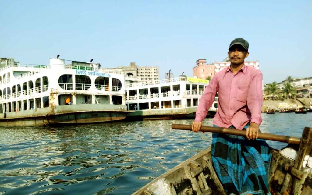 Sadarghat Launch Terminal is the busiest one in the world